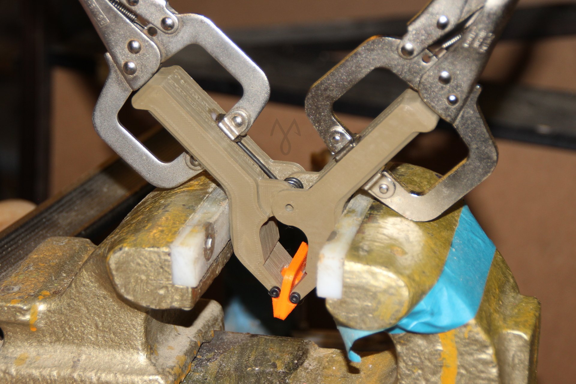 Serious Spring Clamp by JMAW | Download free STL model | Printables.com