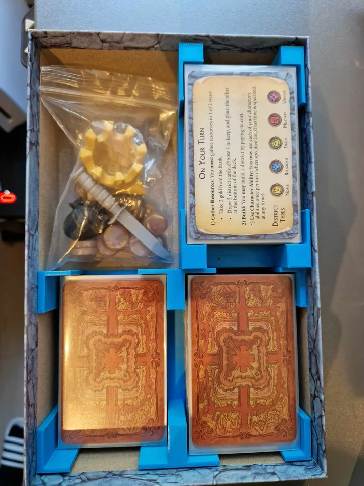 Citadels insert by Pergolje | Download free STL model | Printables.com