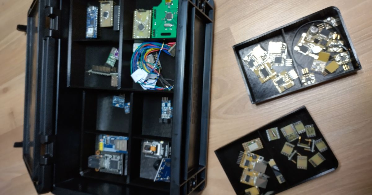 ESD container sorter by NotSure | Download free STL model | Printables.com