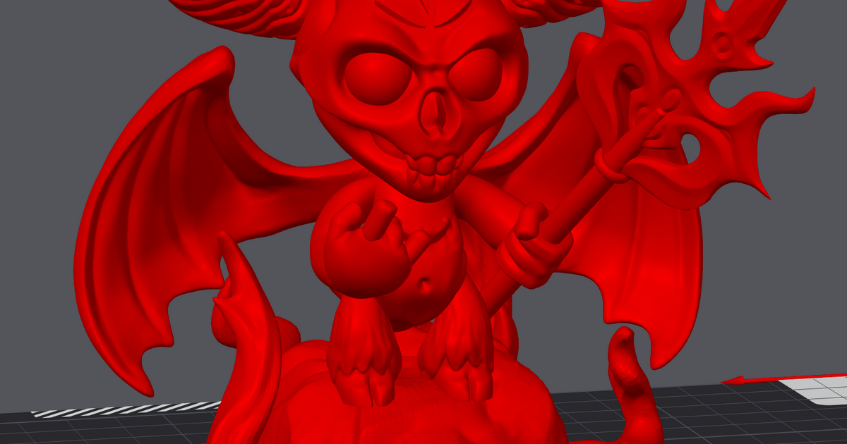 Demon Lord by Rob Beast (All Things STL) | Download free STL model ...