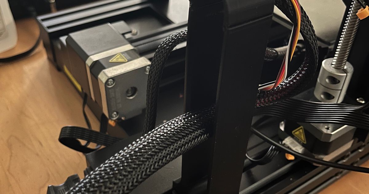 3D Printer X-Y Cable Guide / Management by Jordan K | Download free STL ...