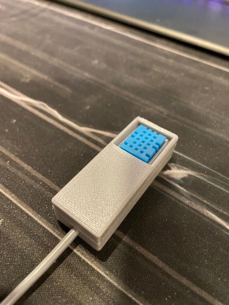 DHT11 sensor box by RGI | Download free STL model | Printables.com