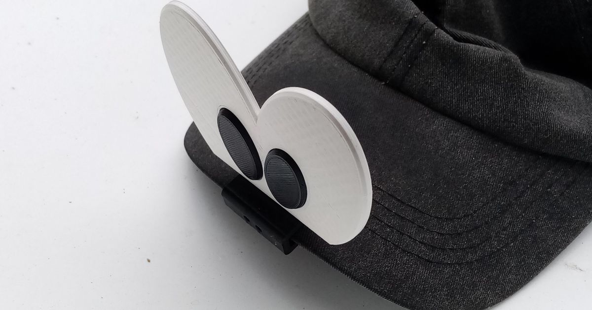 Clip Clips for cap by REDZC | Download free STL model | Printables.com