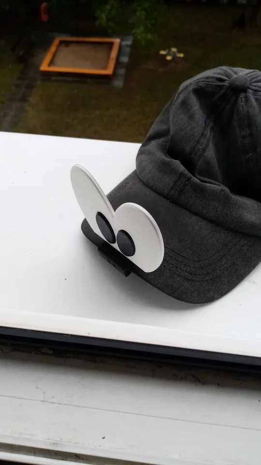 Clip Clips for cap by REDZC | Download free STL model | Printables.com