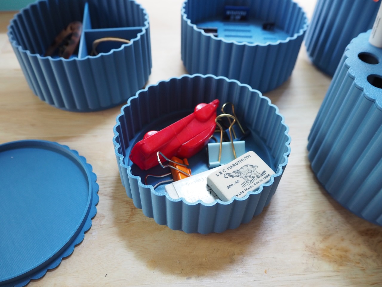 Modular Stacking Desk Organizer System by Colleen Jordan | Download ...