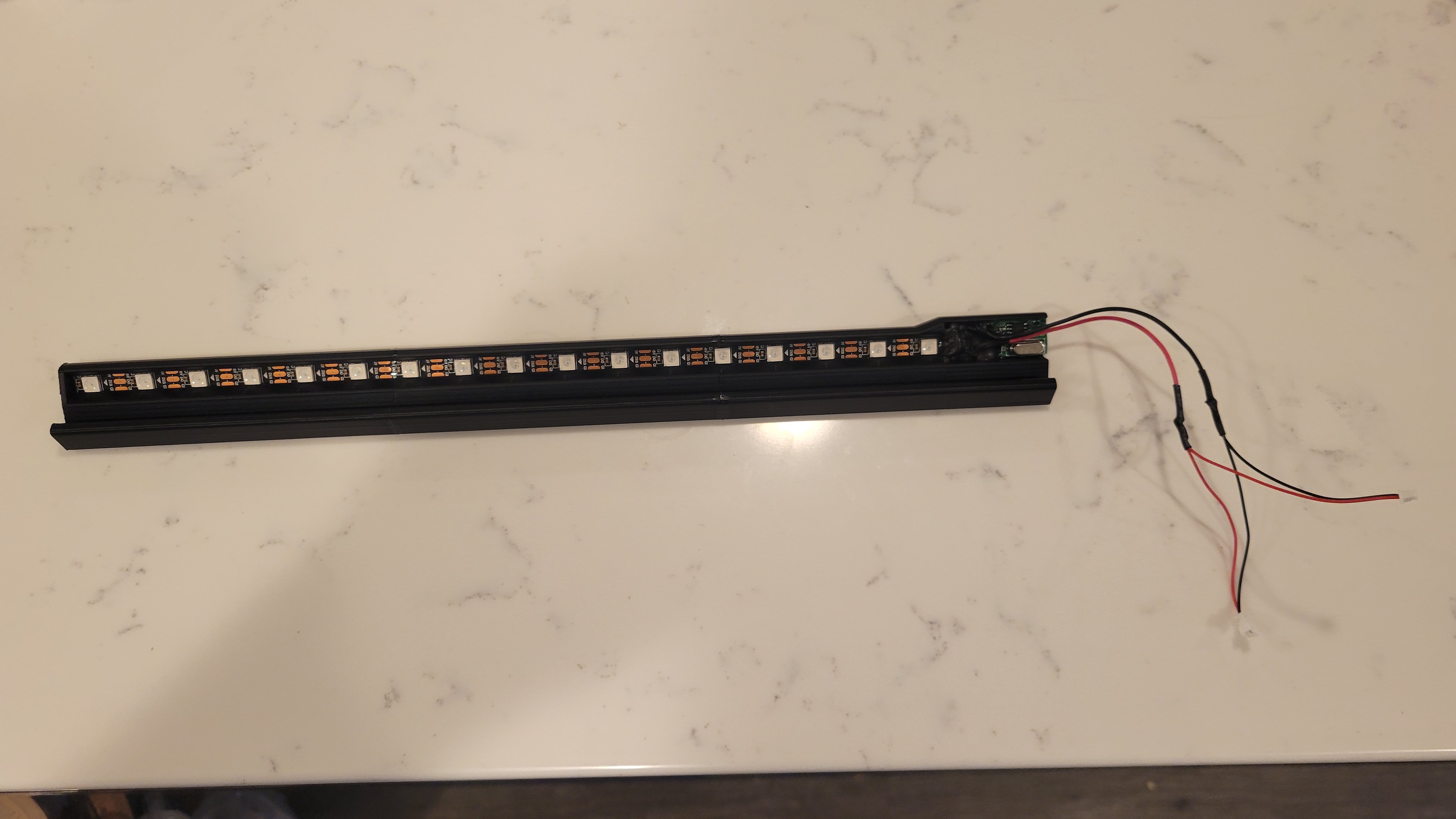 Internal RGB Lightstrip Holder for BambuLab P1P / X1C by DarthxRinzler ...