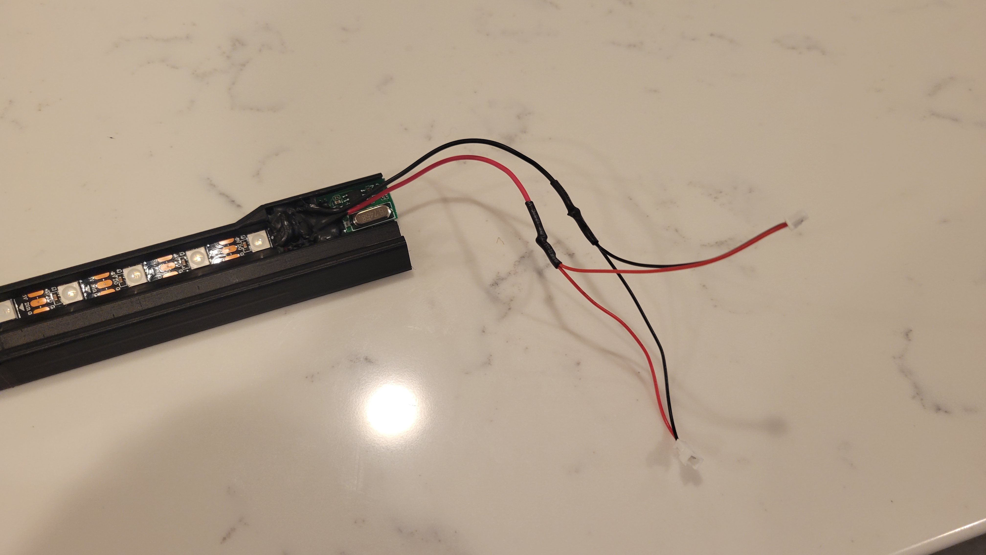 Internal RGB Lightstrip Holder for BambuLab P1P / X1C by DarthxRinzler ...