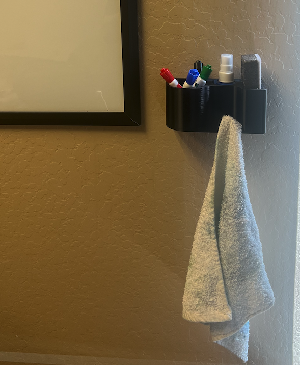 Wall-Mounted Dry Erase Whiteboard Organizer by Alec Miller | Download ...