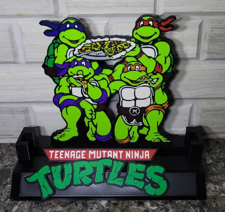 Stand for the TMNT backing - ***Work in Progress*** by Contrive3D ...