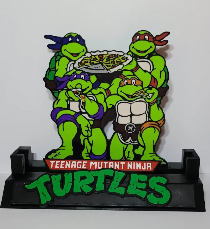 Stand for the TMNT backing - ***Work in Progress*** by Contrive3D ...