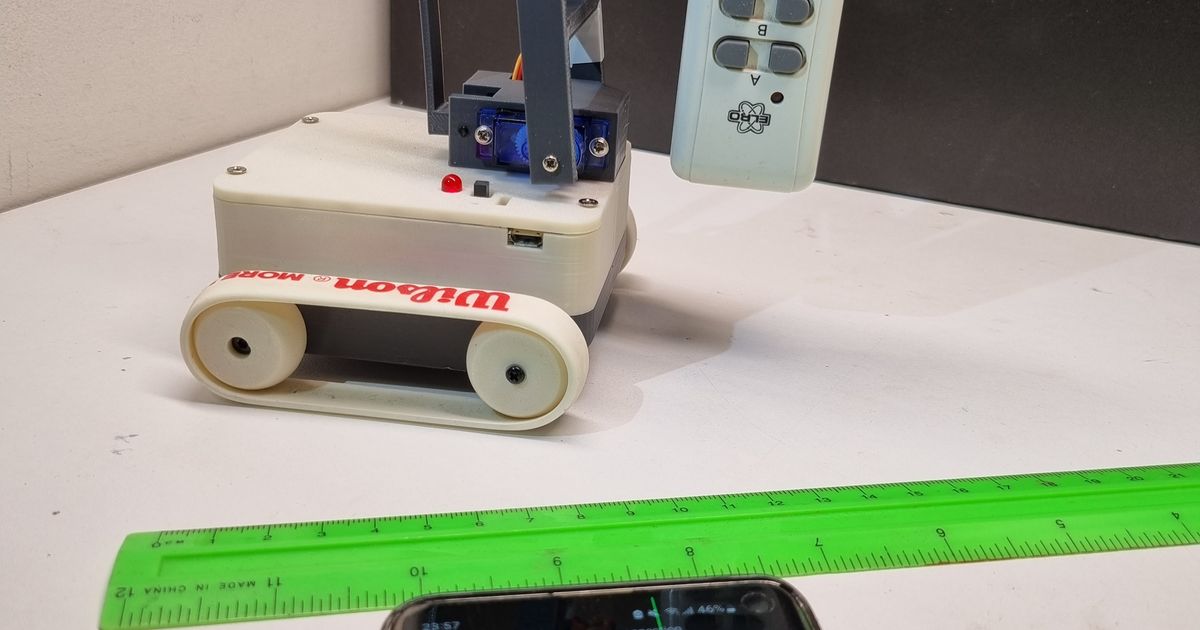 MiniBot - a toy robot with arm for Office fun by Sica | Download free ...