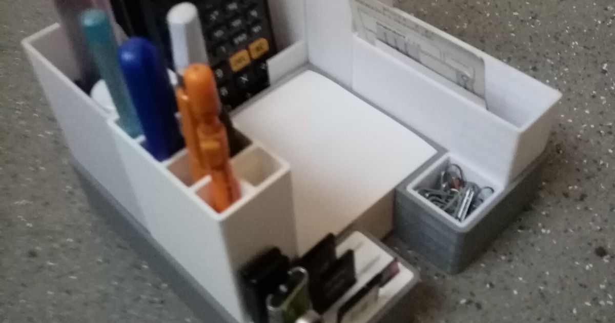 Office Organizer office organizers by REDZC | Download free STL model ...