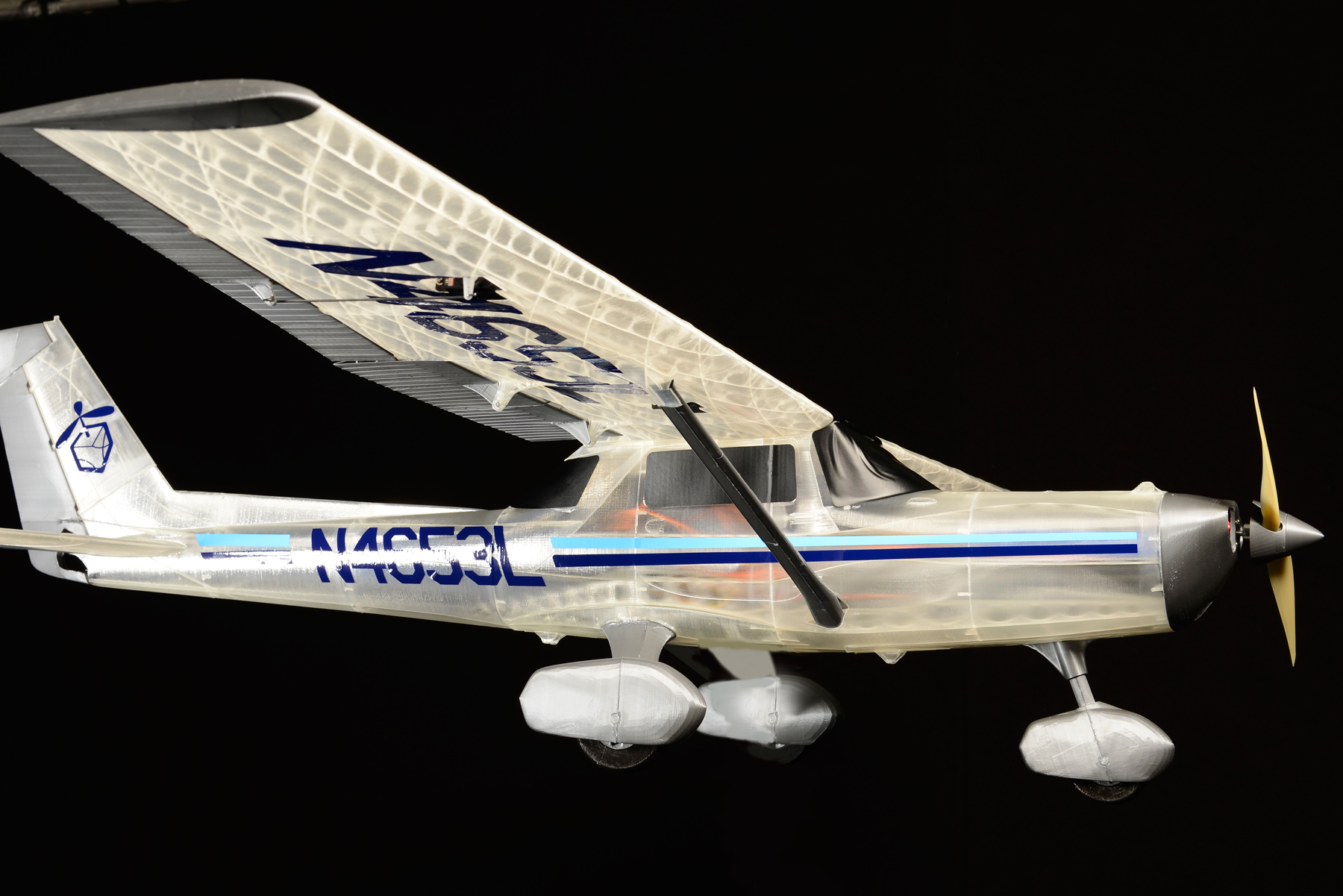 Cessna 152 based trainer/sport plane by 3DLabPrint | Download free STL ...