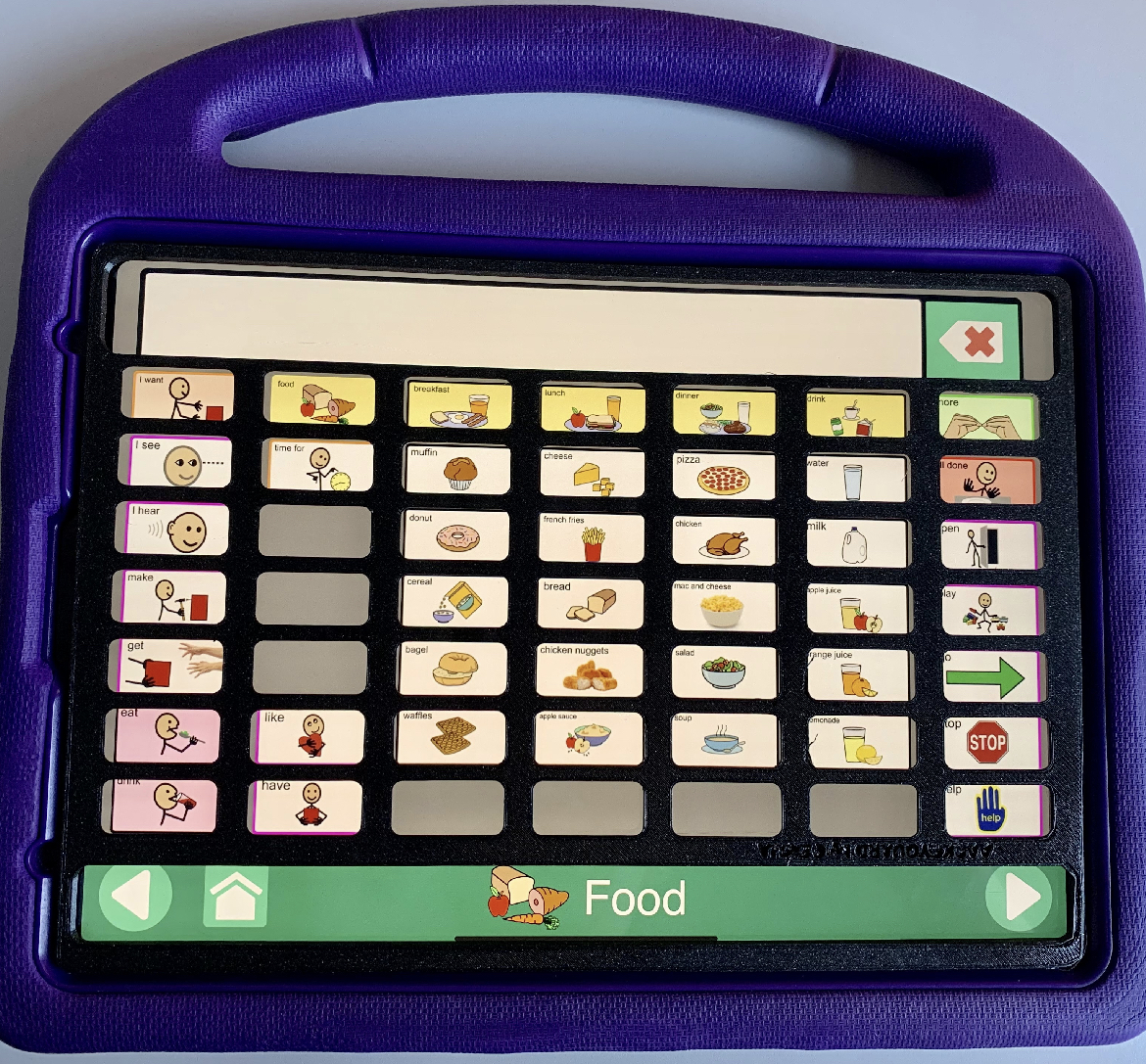 Ipad Air 4 Go talk now 7 x 7 and Proloquo2Go 7 x 11 button Suplick Case ...