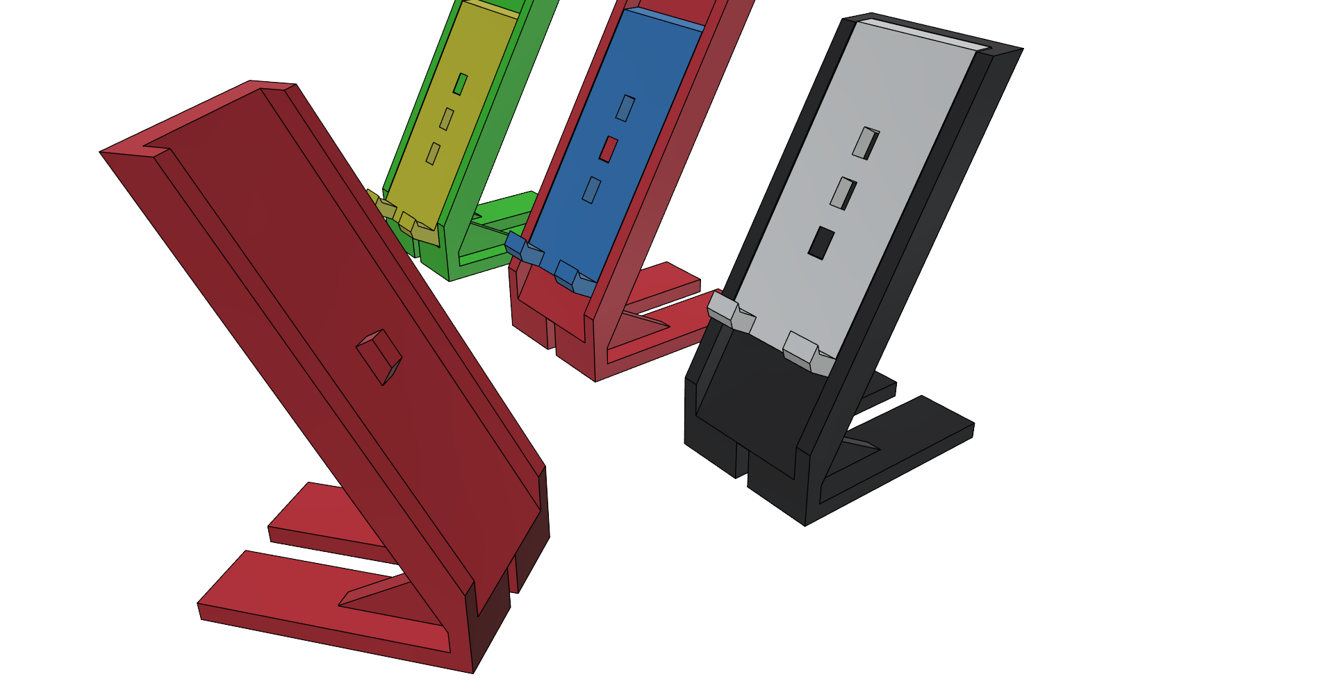 Phone Stand by REDZC | Download free STL model | Printables.com