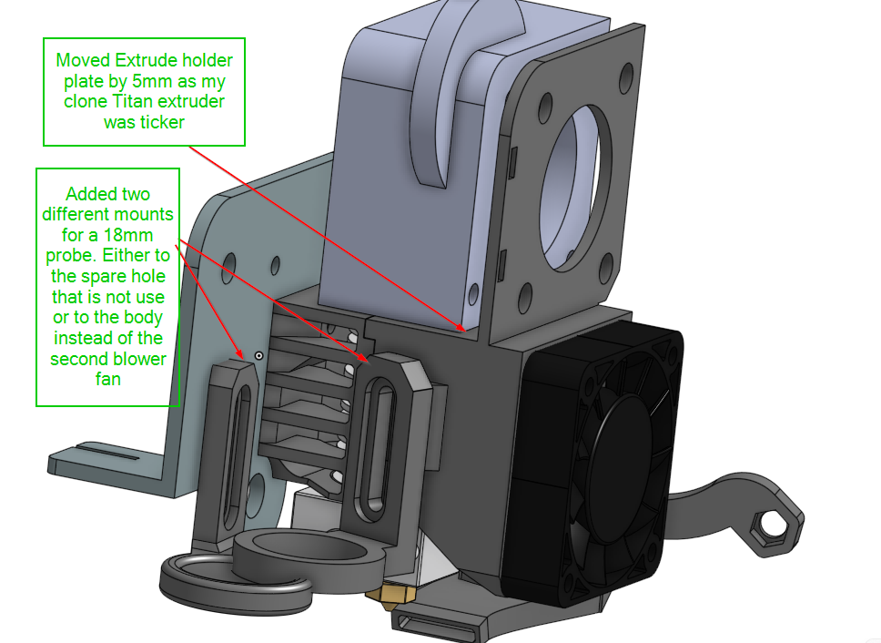 Ender 3, Titan Clone, ED3 V6 + Volcano by dav124415 | Download free STL ...