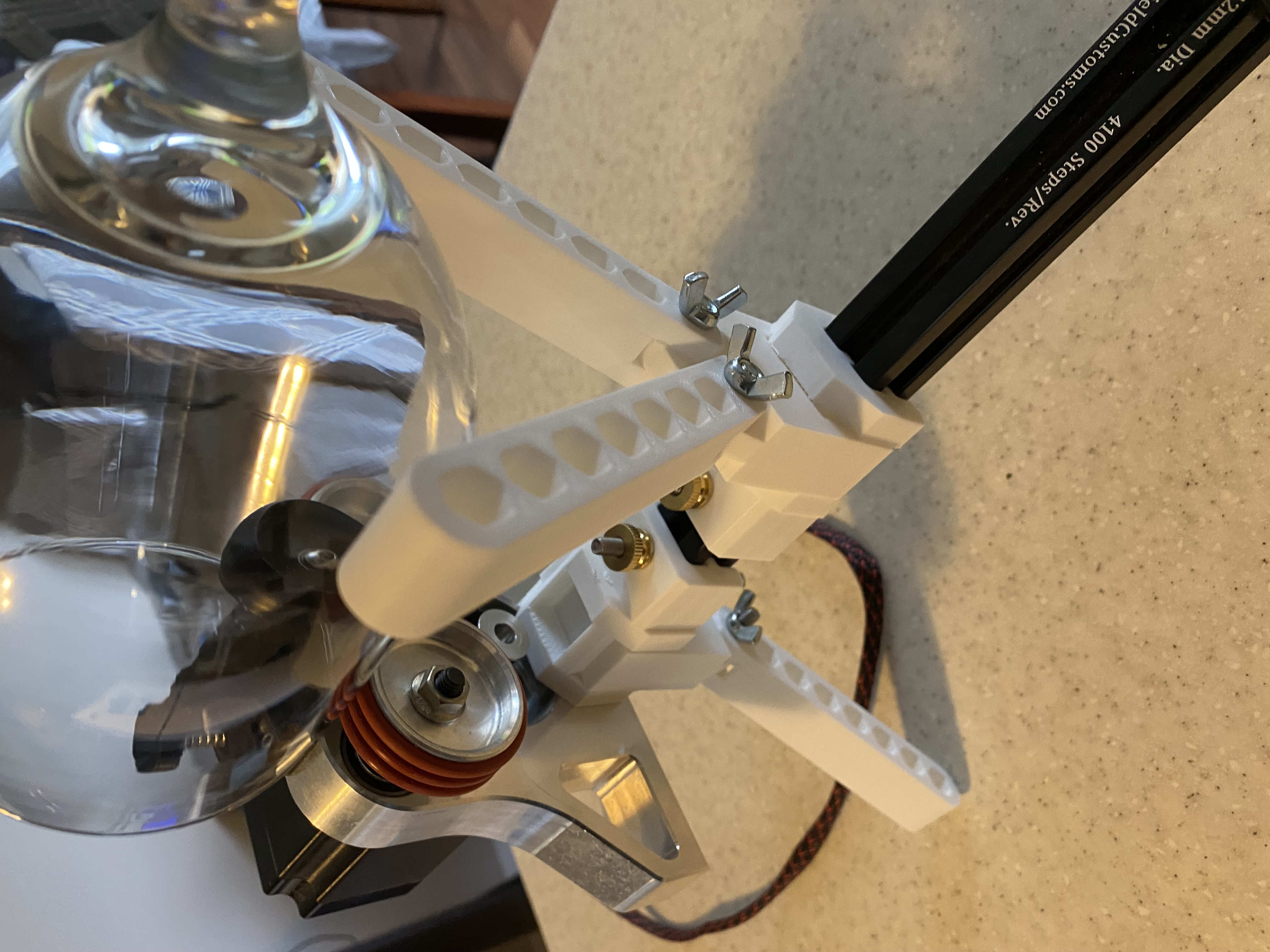 Laser rotary attachment extension legs by Makers709 | Download free STL ...