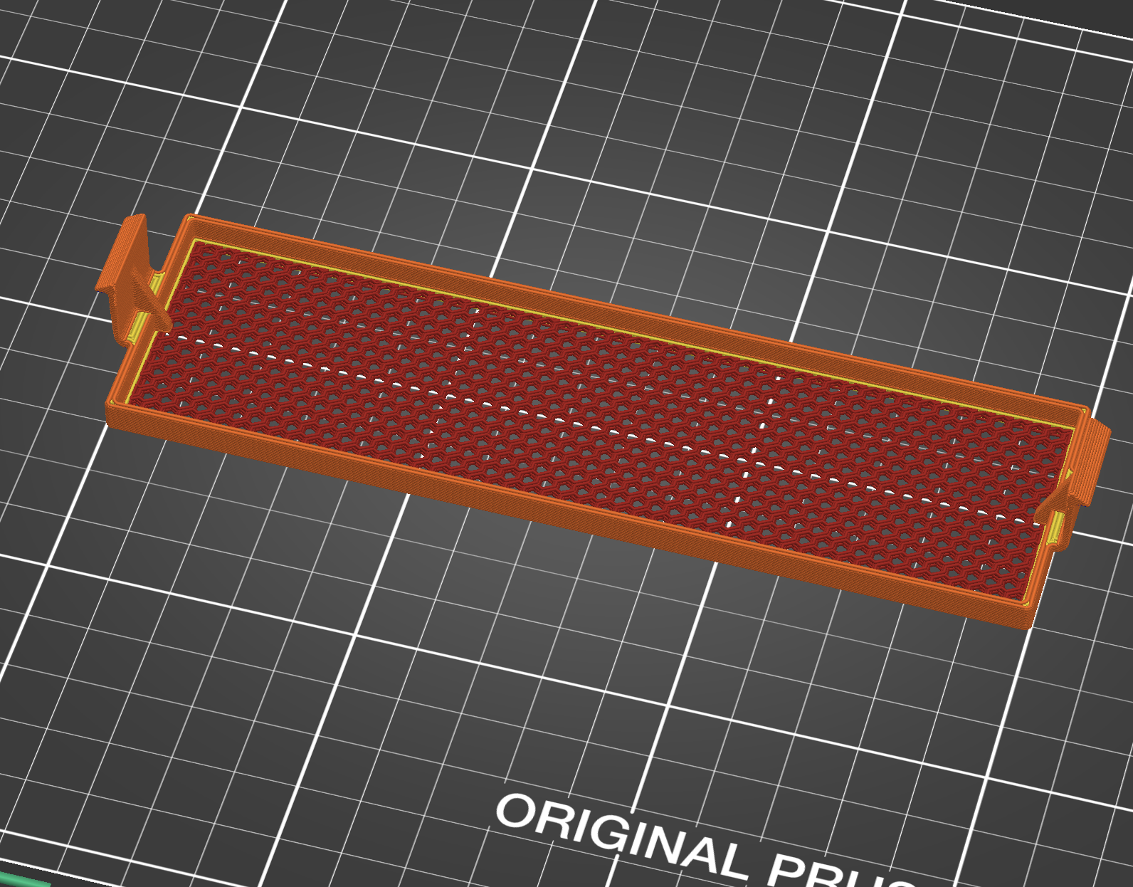 5.25" mesh airflow drive bay cover for PC tower - choose your own mesh ...