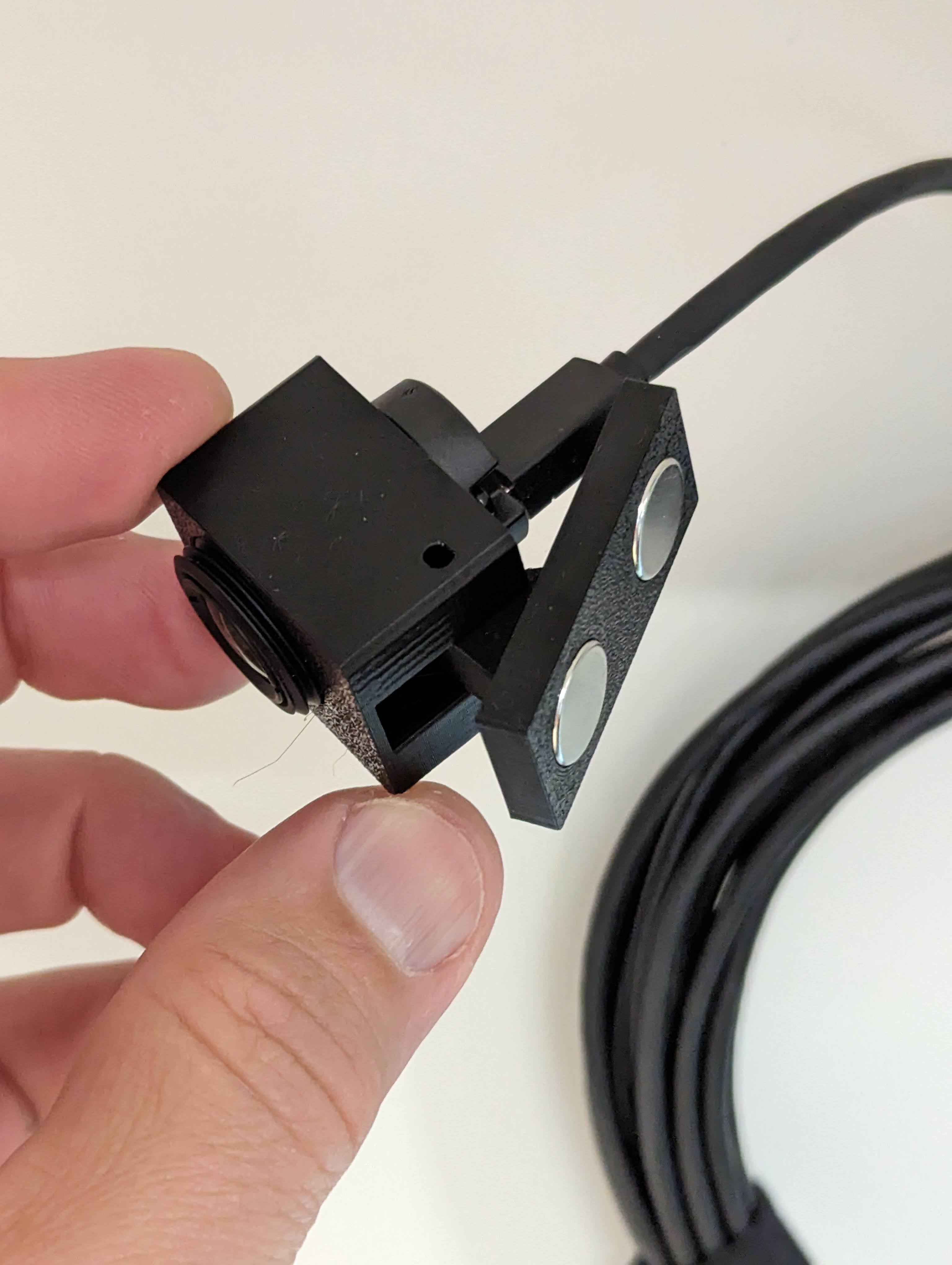 AXIS P12 series magnetic camera mount by JPMakesStuff | Download free ...