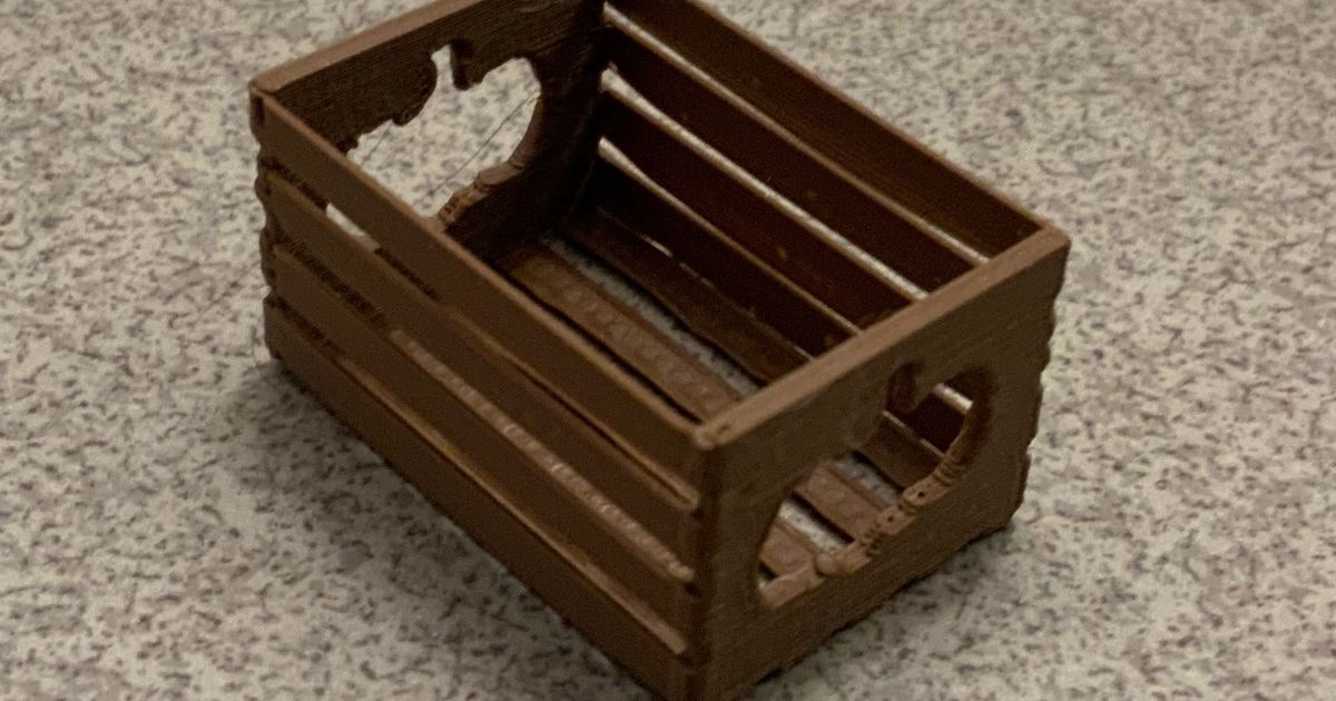 Mini Pumpkin Crate by Grossmiller | Download free STL model ...