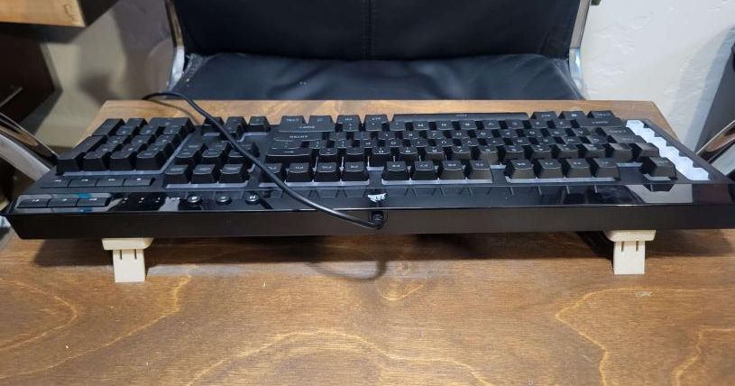 Keyboard Feet by Lazruck | Download free STL model | Printables.com