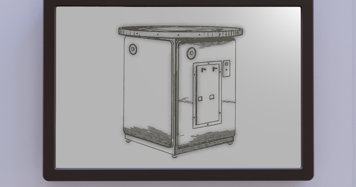 Atari Arcade Cabinet Patent Art by Ken Mills | Download free STL model ...