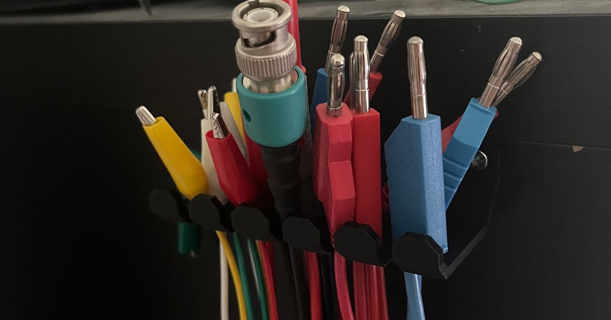 laboratory cable holder by kl4appdrachen | Download free STL model ...