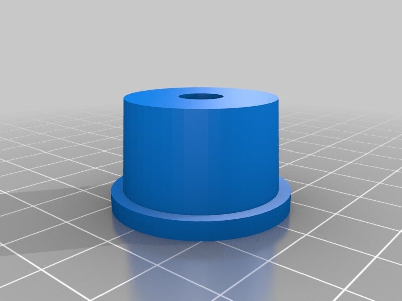 spool spindle cap for 25mm spools by seadevil | Download free STL model ...