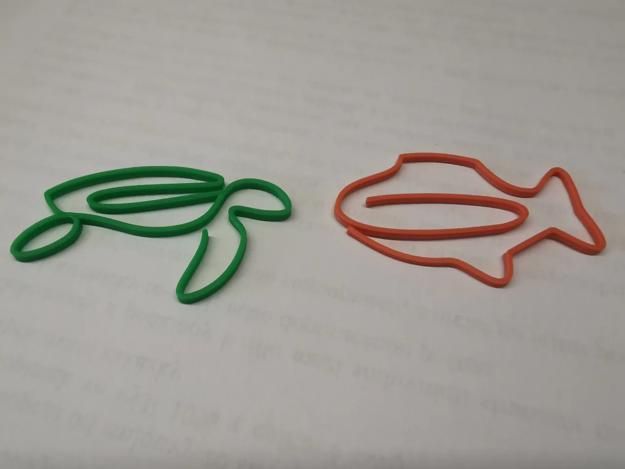 Fishy paper clips by spssecb | Download free STL model | Printables.com