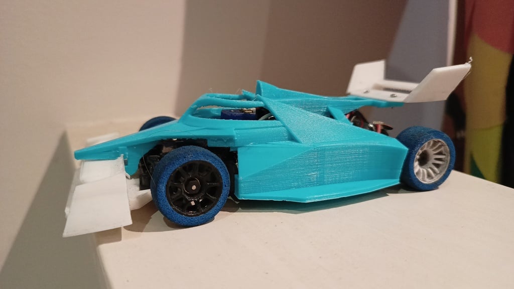 Stealth Formula 1 / Formula E Mini-Z Body by Jangy | Download free STL ...