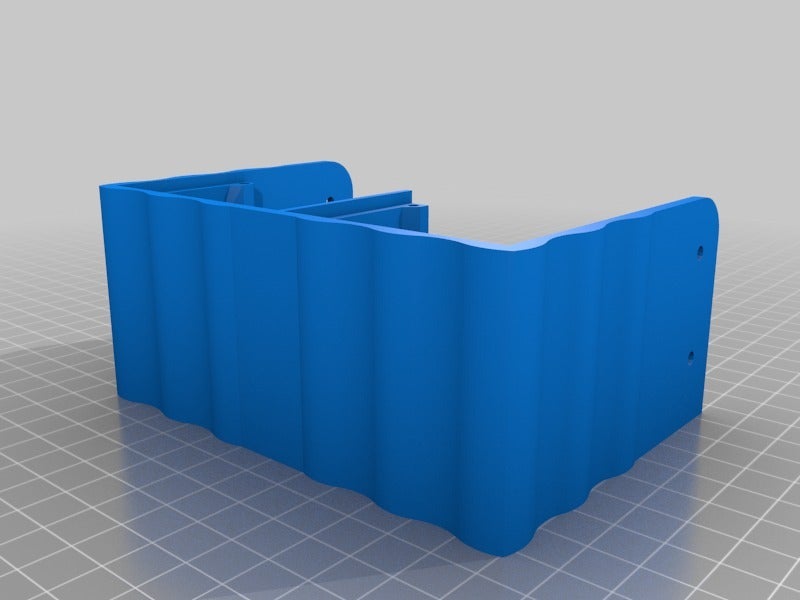 LED Style Power Supply Cover by seadevil | Download free STL model ...