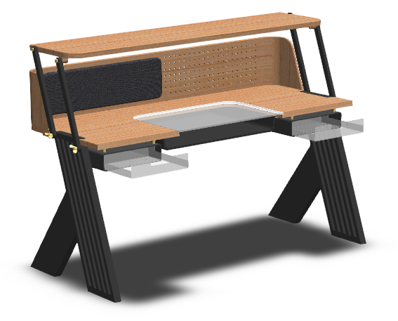 parametric under desk drawer by dhruv patel | Download free STL model ...
