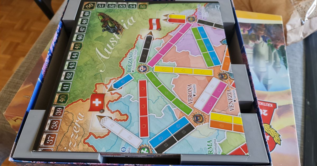 Insert for boardgame Ticket to Ride Map Collection: Volume 7 – Japan ...