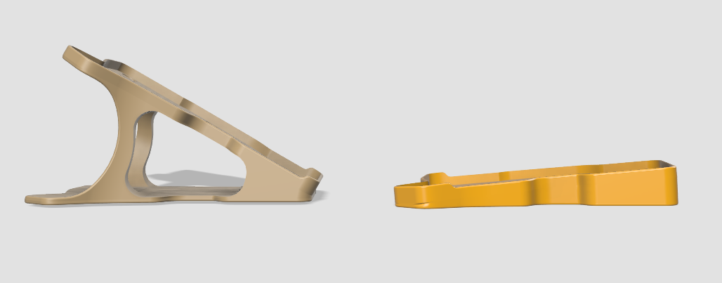 Palmrest, Tenting plate for TBK Mini by ARC | Download free STL model ...