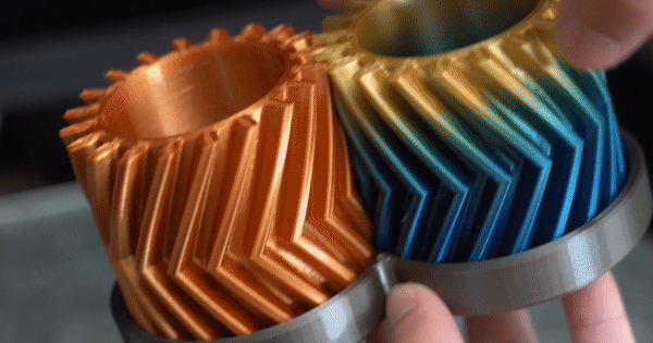Double Helical (Herringbone) Containers by 3D Printer Academy ...