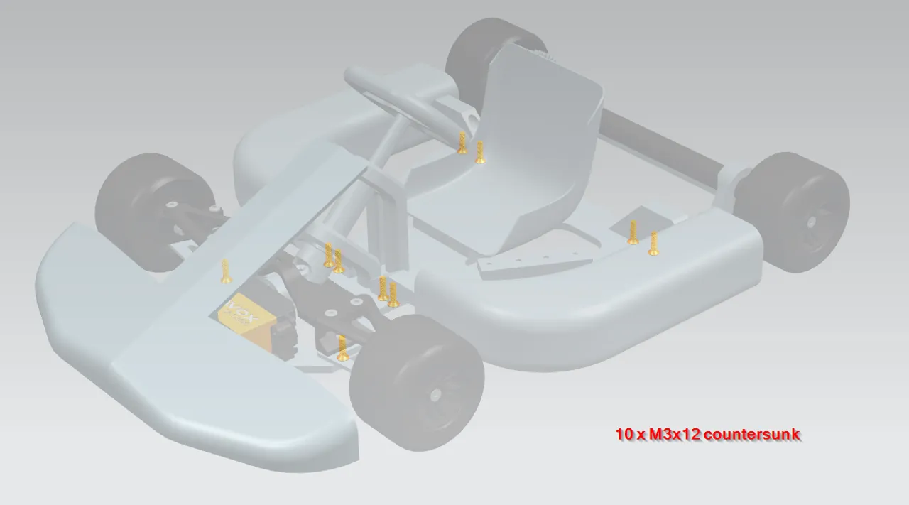 OpenRC GoKart by Christian Erazo | Download free STL model | Printables.com