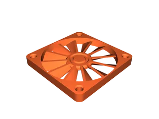 Coaster - Computer Fan by HC | Download free STL model | Printables.com