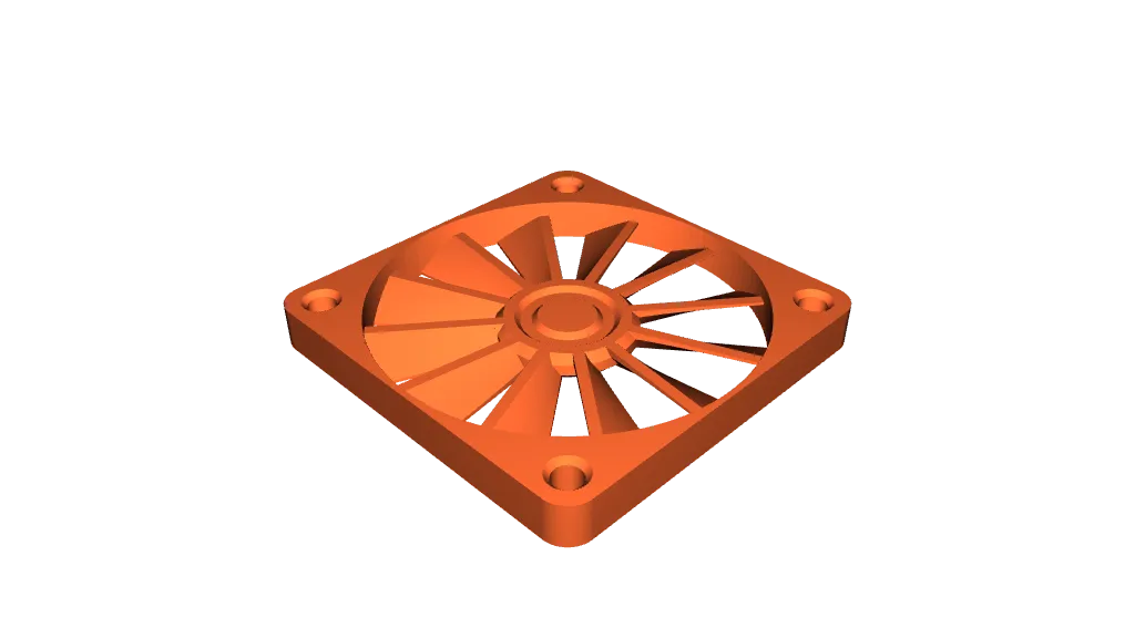 Coaster - Computer Fan by HC | Download free STL model | Printables.com