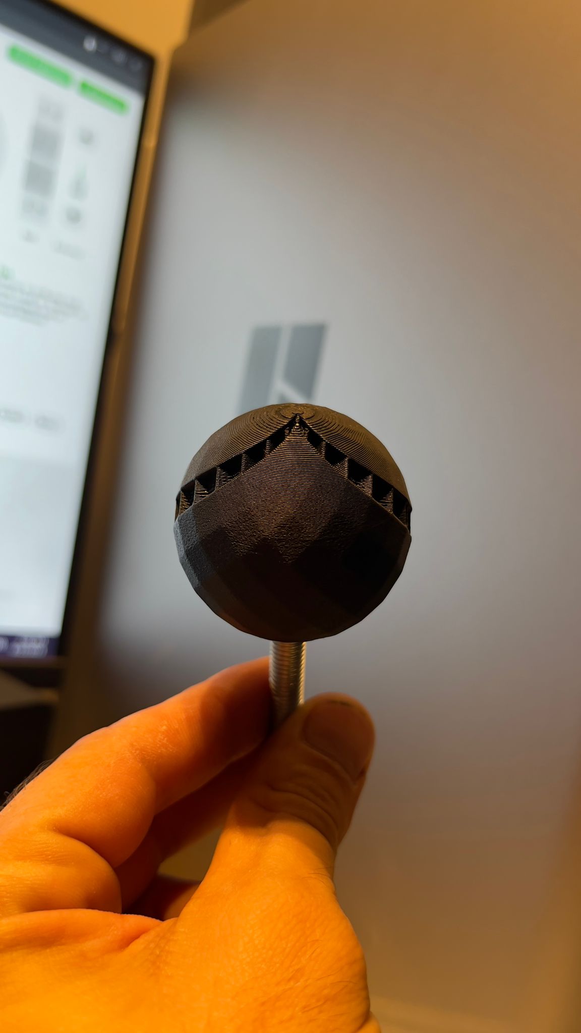 Shift knob ball M8 by Viks 3D | Download free STL model | Printables.com
