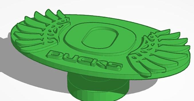 University of Oregon Jibbit 2 by cdoennig | Download free STL model ...