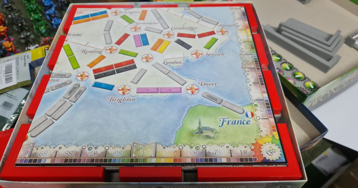 Insert for Ticket to Ride Map Collection 5: United Kingdom ...