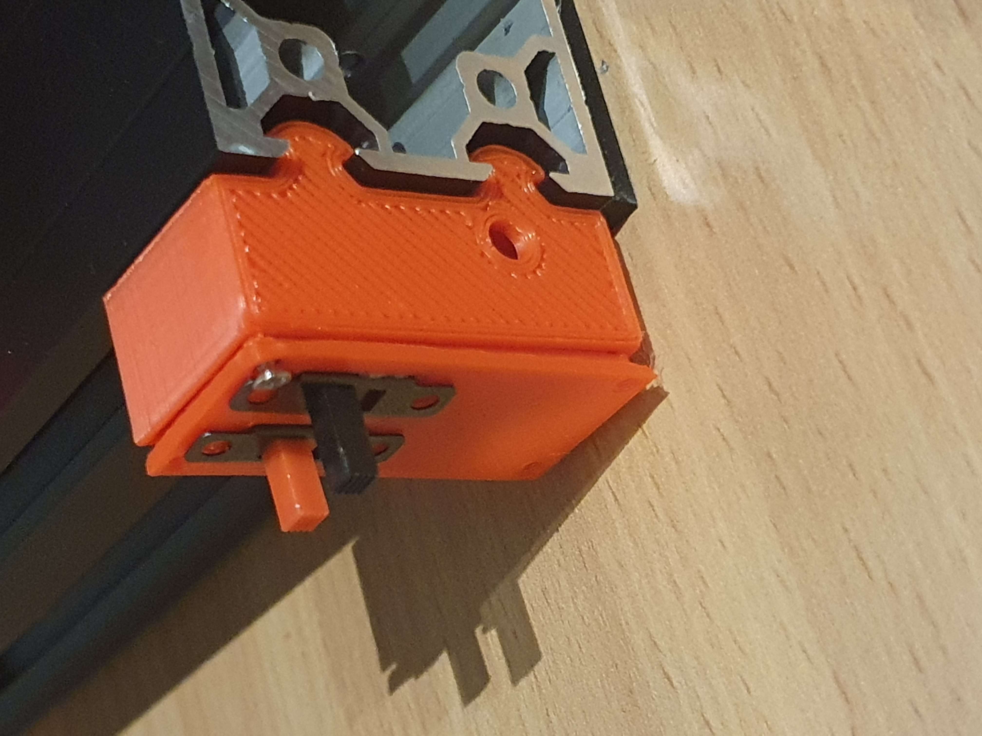 Switch box sliding on aluminium extrusion by meszinorbi | Download free ...