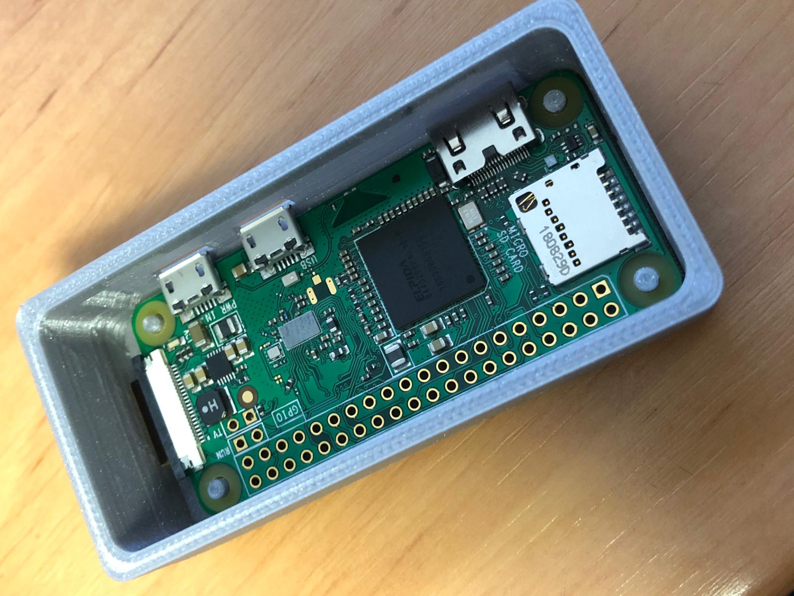 raspi zero camera housing by Wilfred | Download free STL model ...