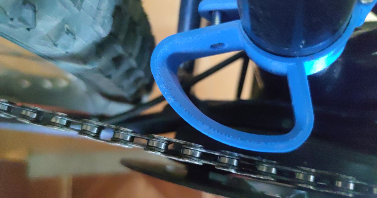 e-bike chain guard by 4ib3r | Download free STL model | Printables.com