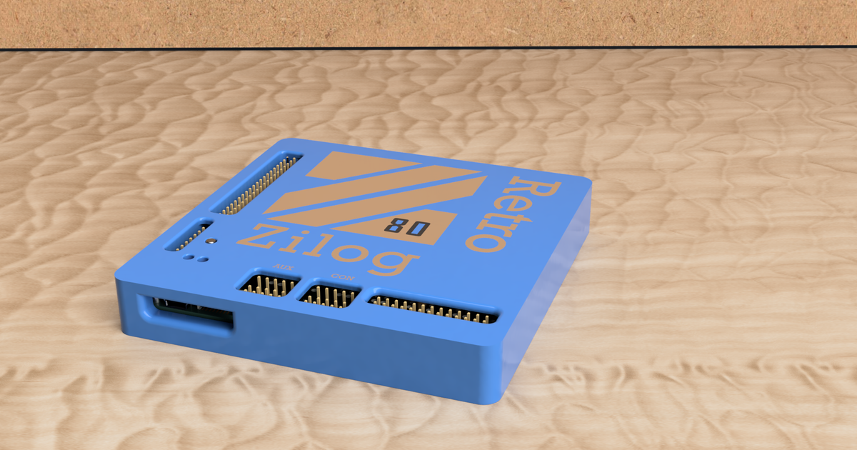 Z80-Retro Enclosure by JohnS - N0CTL | Download free STL model | Printables.com