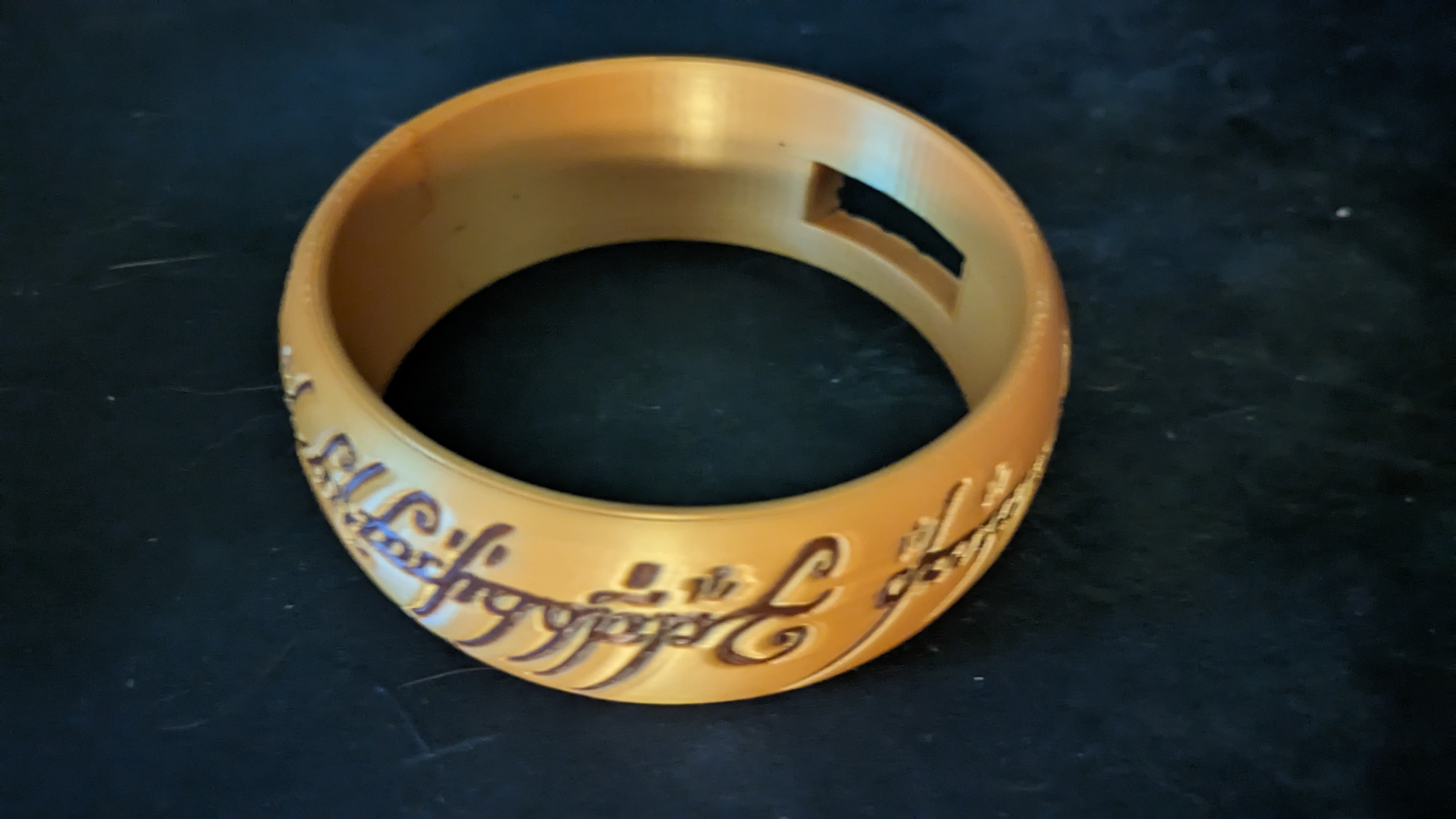 LOTR Echo Dot Ring by Lucyna Kushinada | Download free STL model ...