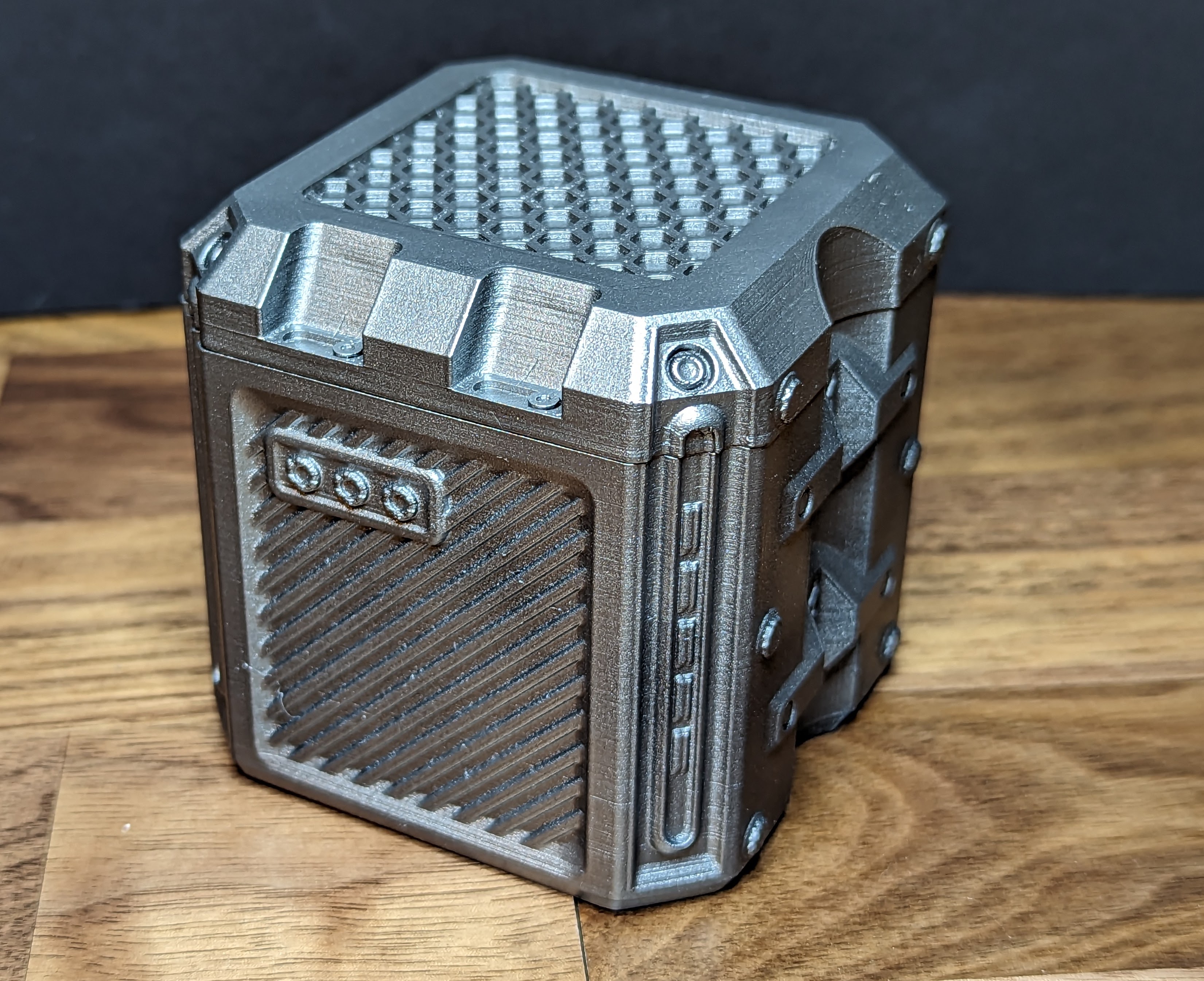 Pointlessly over-engineered Sci-Fi Storage Crate by DrKronos | Download ...