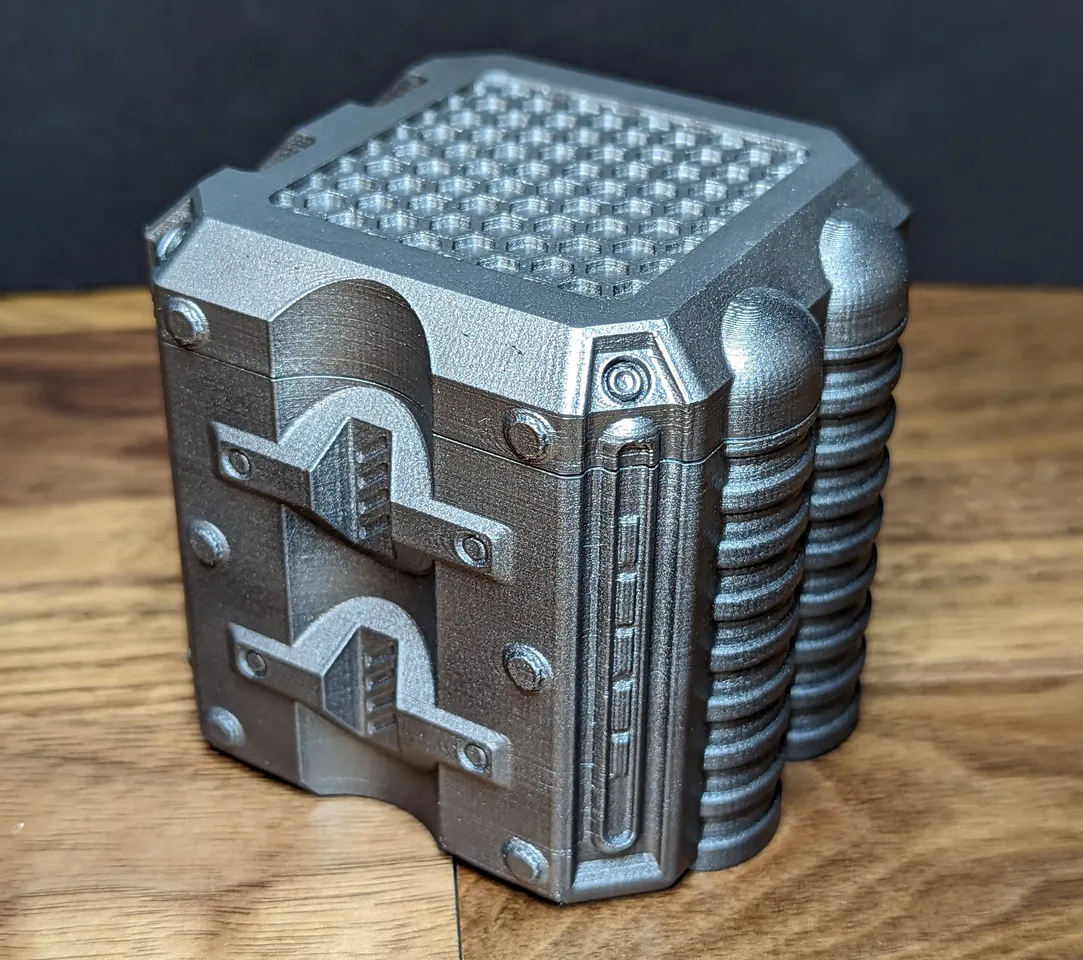 Pointlessly over-engineered Sci-Fi Storage Crate by DrKronos | Download ...