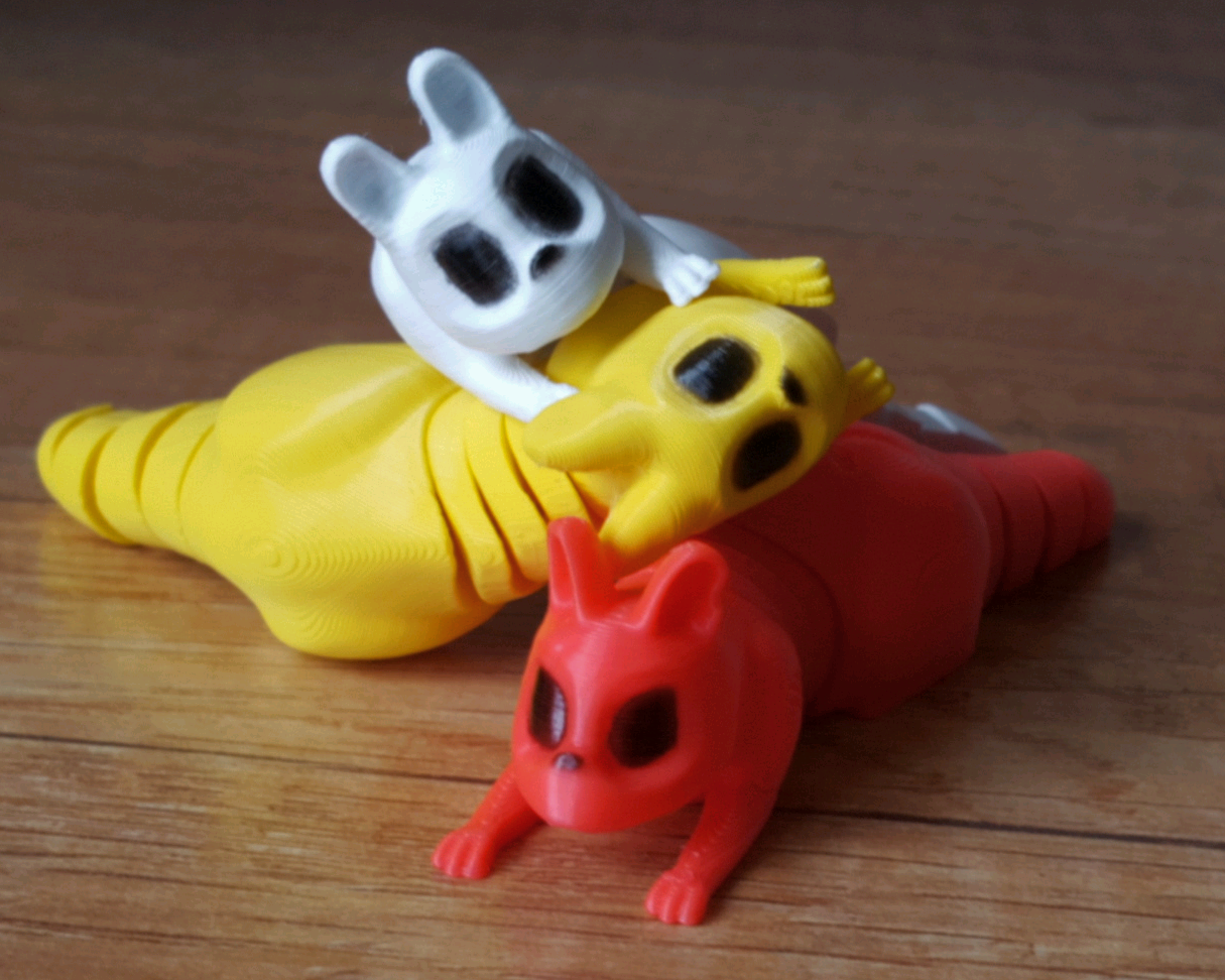 Articulated Slugcats by thisguyprints | Download free STL model ...