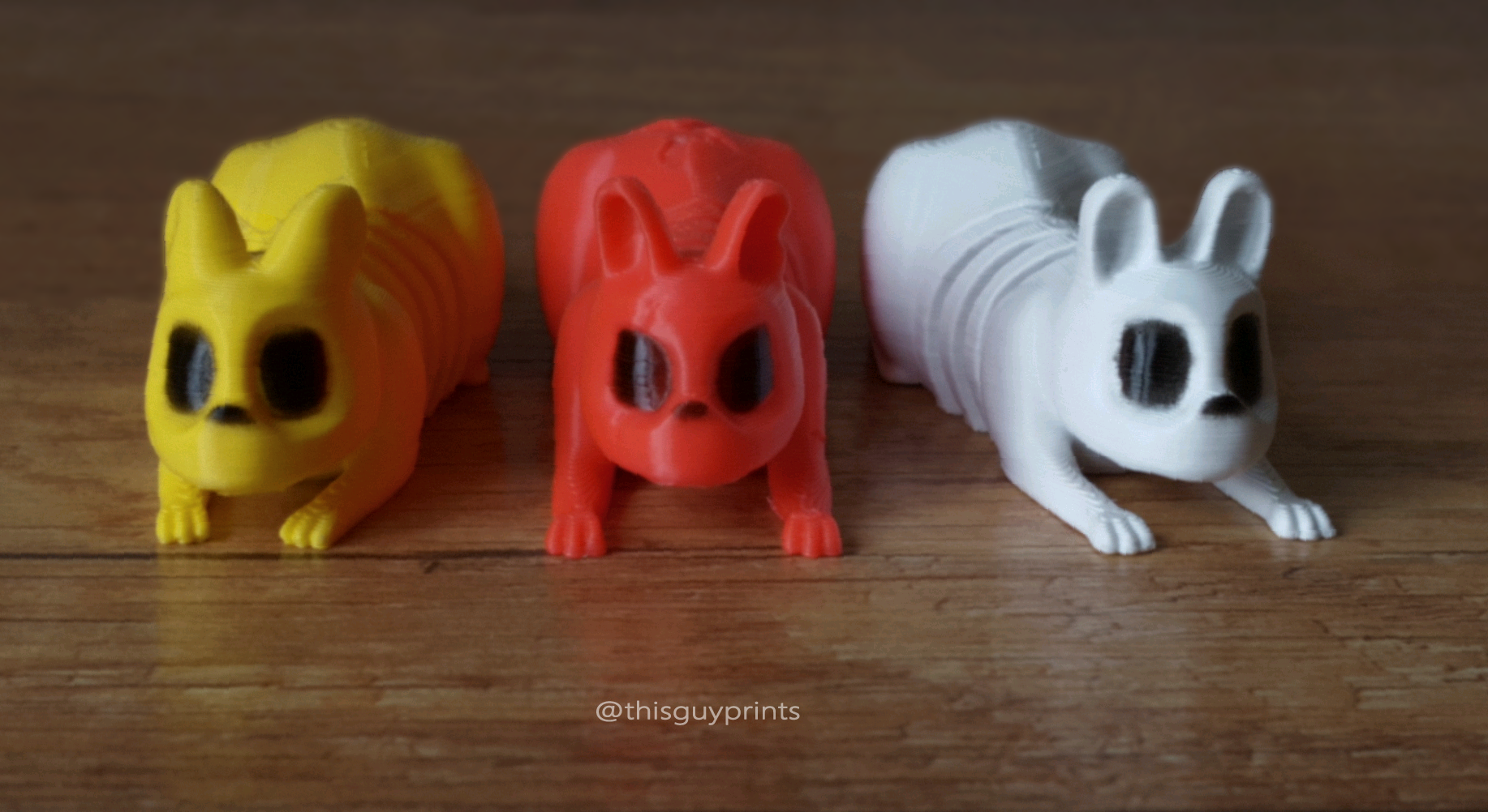 Articulated Slugcats by thisguyprints | Download free STL model ...